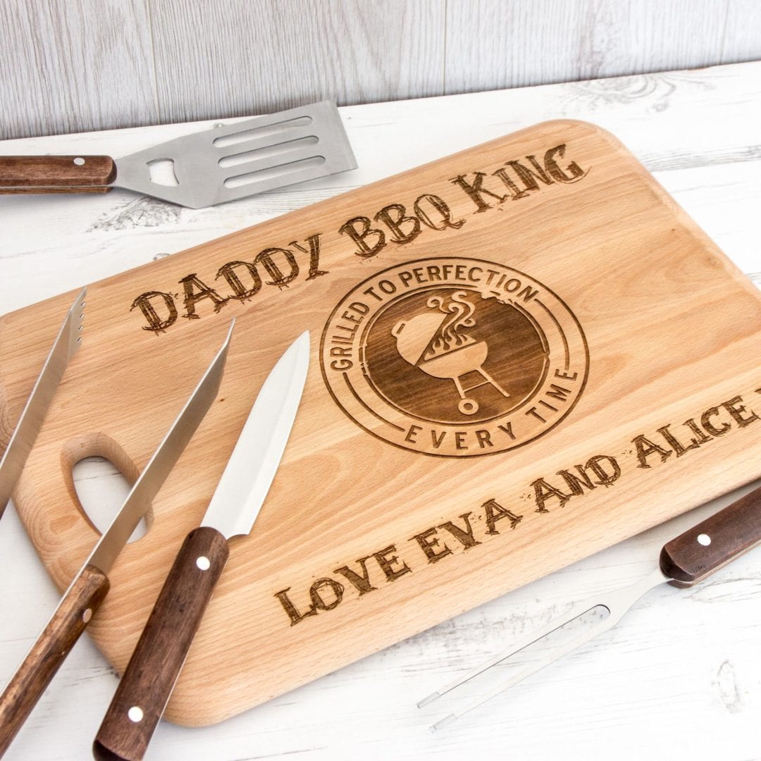 Personalised BBQ Chopping Board | Wooden Board