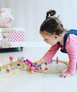 Personalised Fairy Princess Wooden Train Set Toy | The Laser Boutique