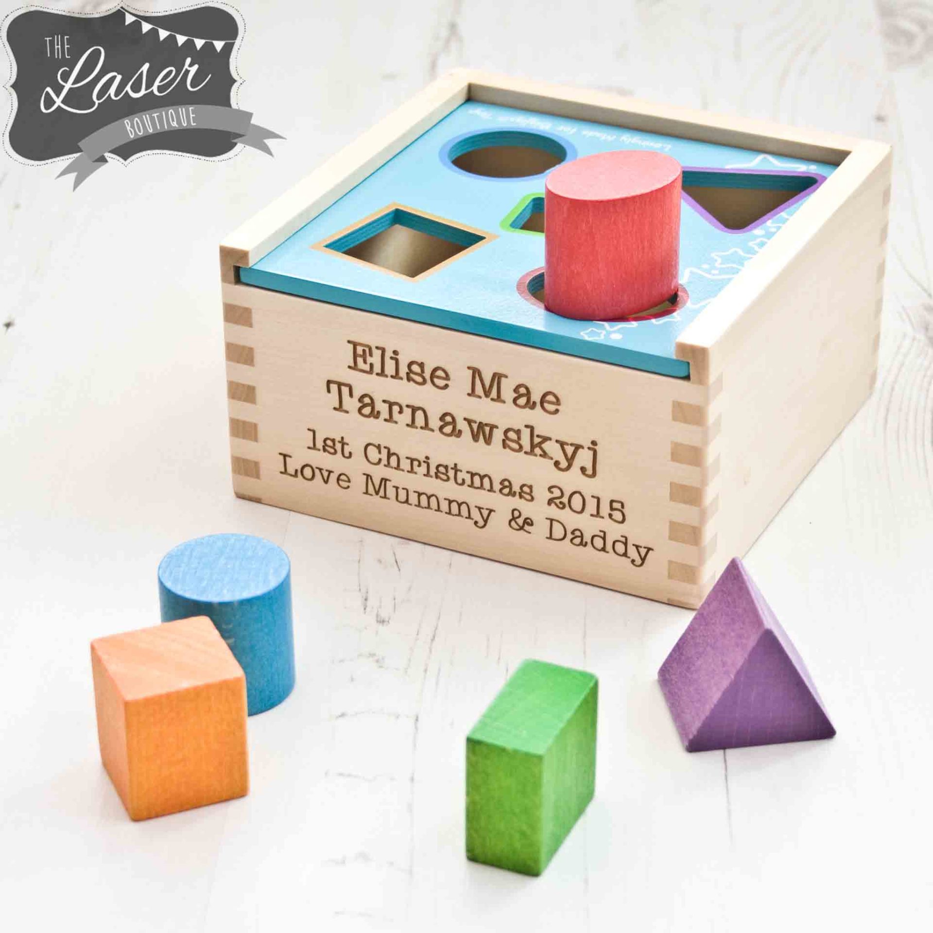 Children's Shape Sorter Tray - The Laser Boutique
