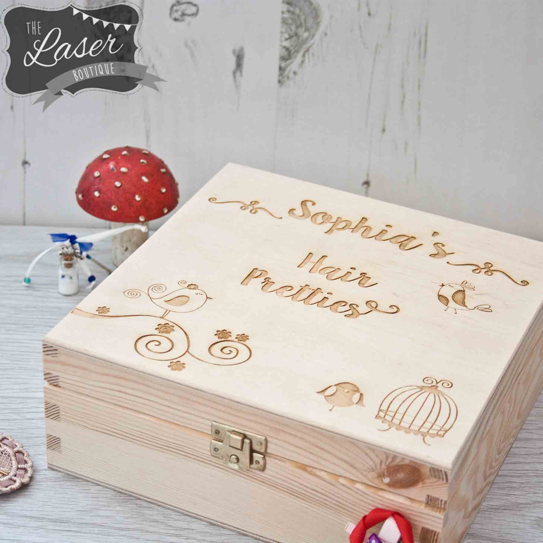 Bobble & Clip Box - The Laser Boutique