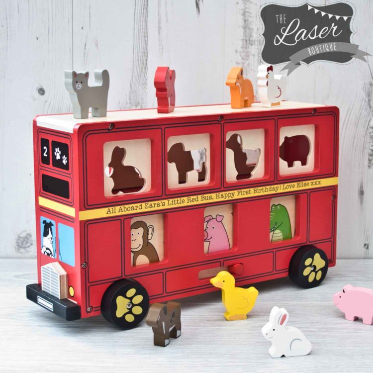 Bus Shape Sorter - The Laser Boutique