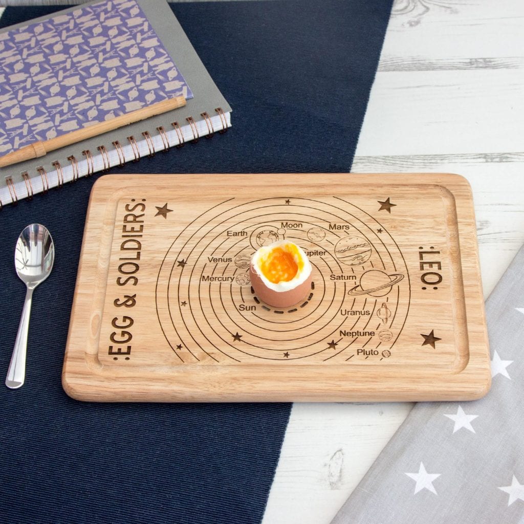 Personalised Solar System Rectangle Egg Board | The Laser Boutique
