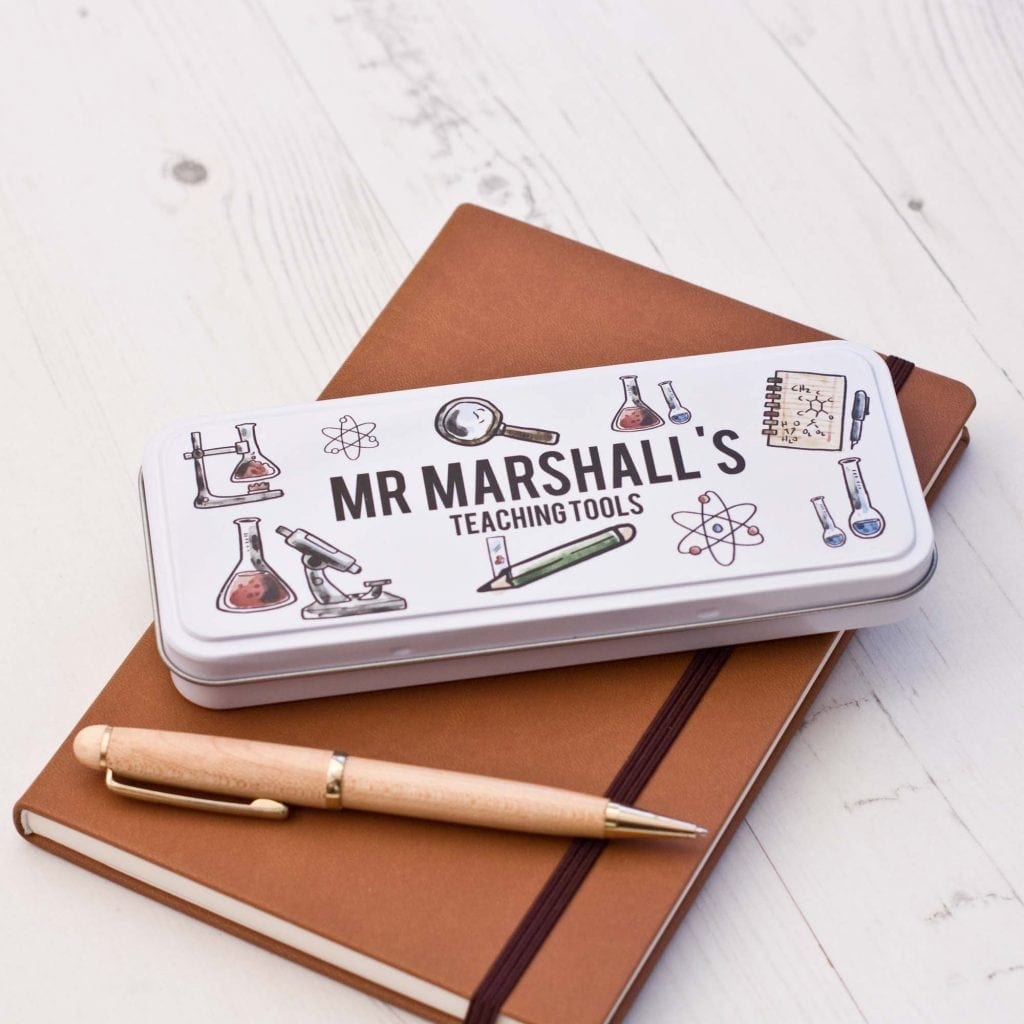 Personalised Teacher Pencil Case - Science Teacher Design | The Laser ...