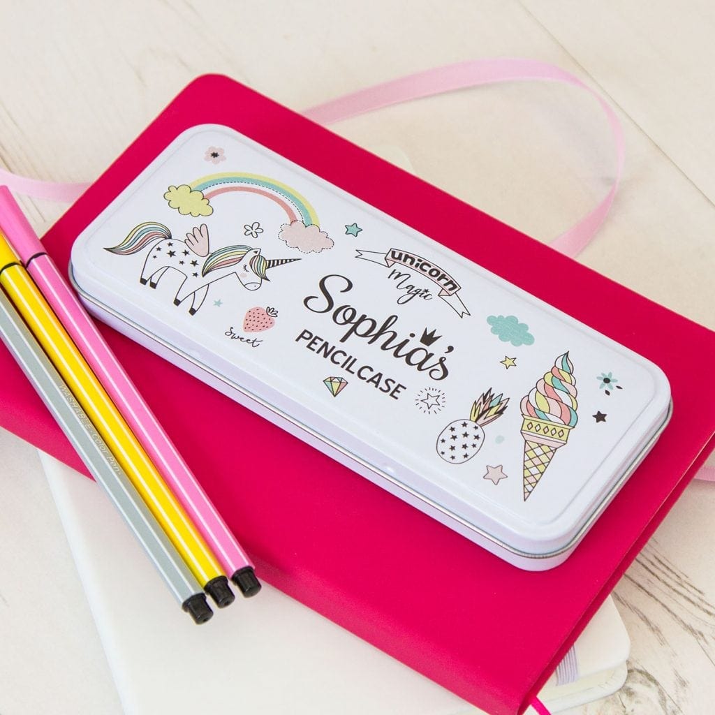 Personalised Unicorn Pencil Case | The Laser Boutique