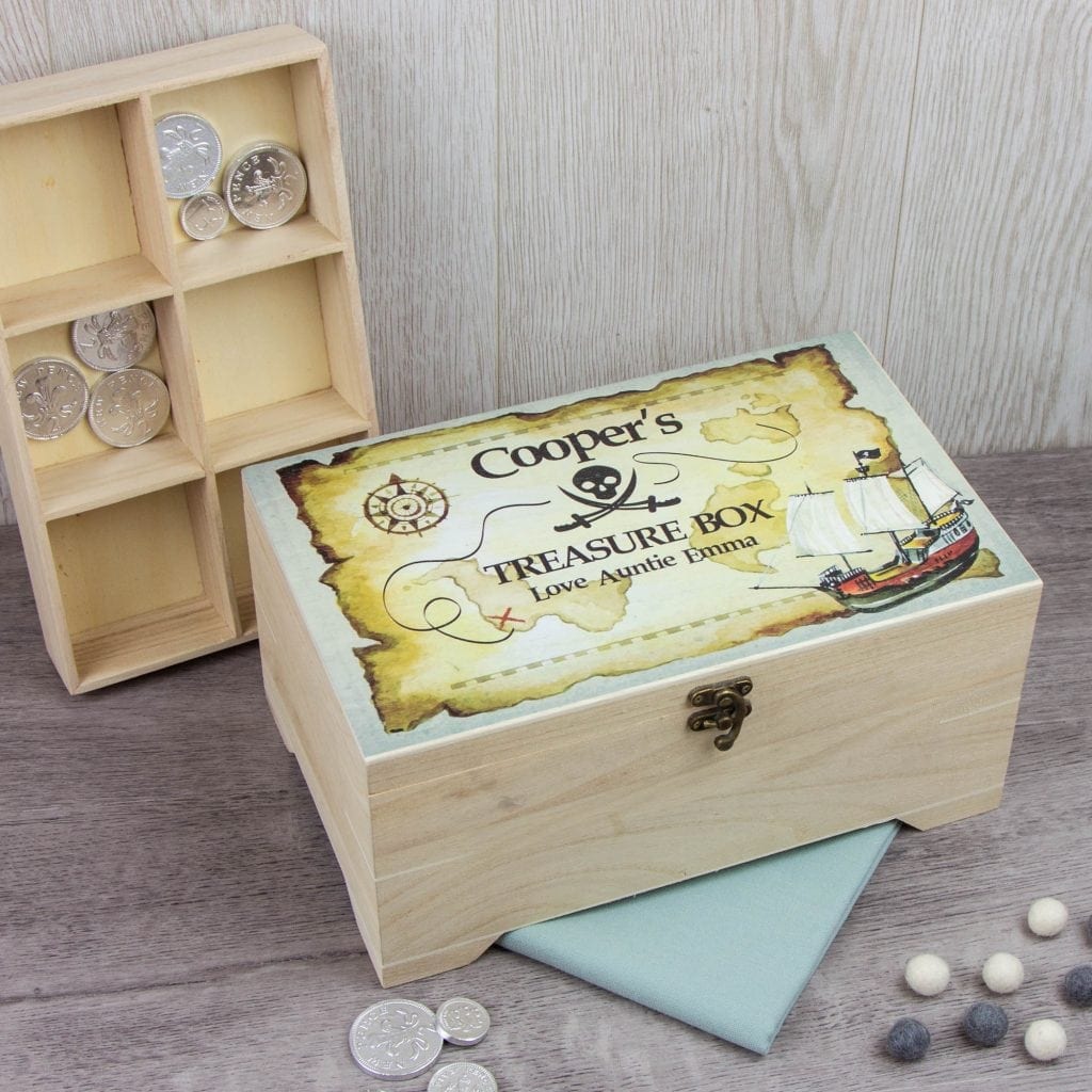 Personalised Treasure Keepsake Box | The Laser Boutique