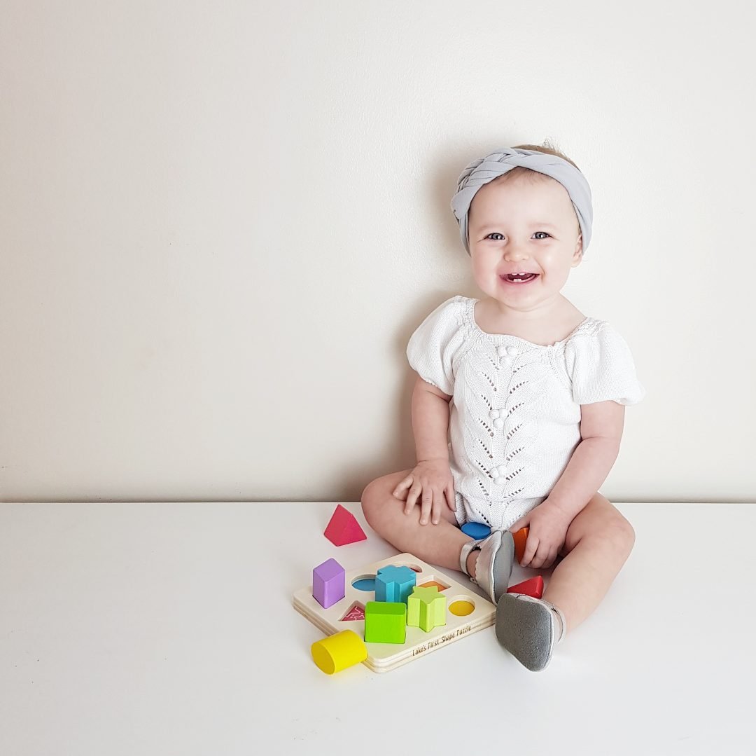 Personalised First Shapes Tray Puzzle | The Laser Boutique