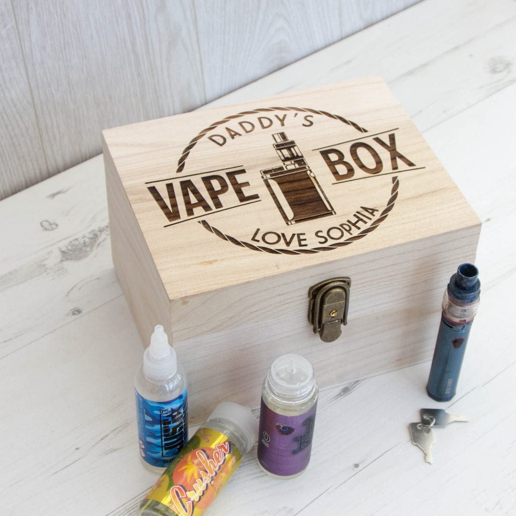 Personalised Vape Box - LOCK & KEY ROPE DESIGN | The Laser Boutique