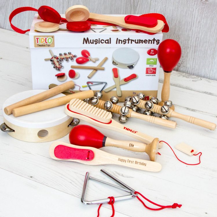 Musical Instrument Set with Carry Case - The Laser Boutique