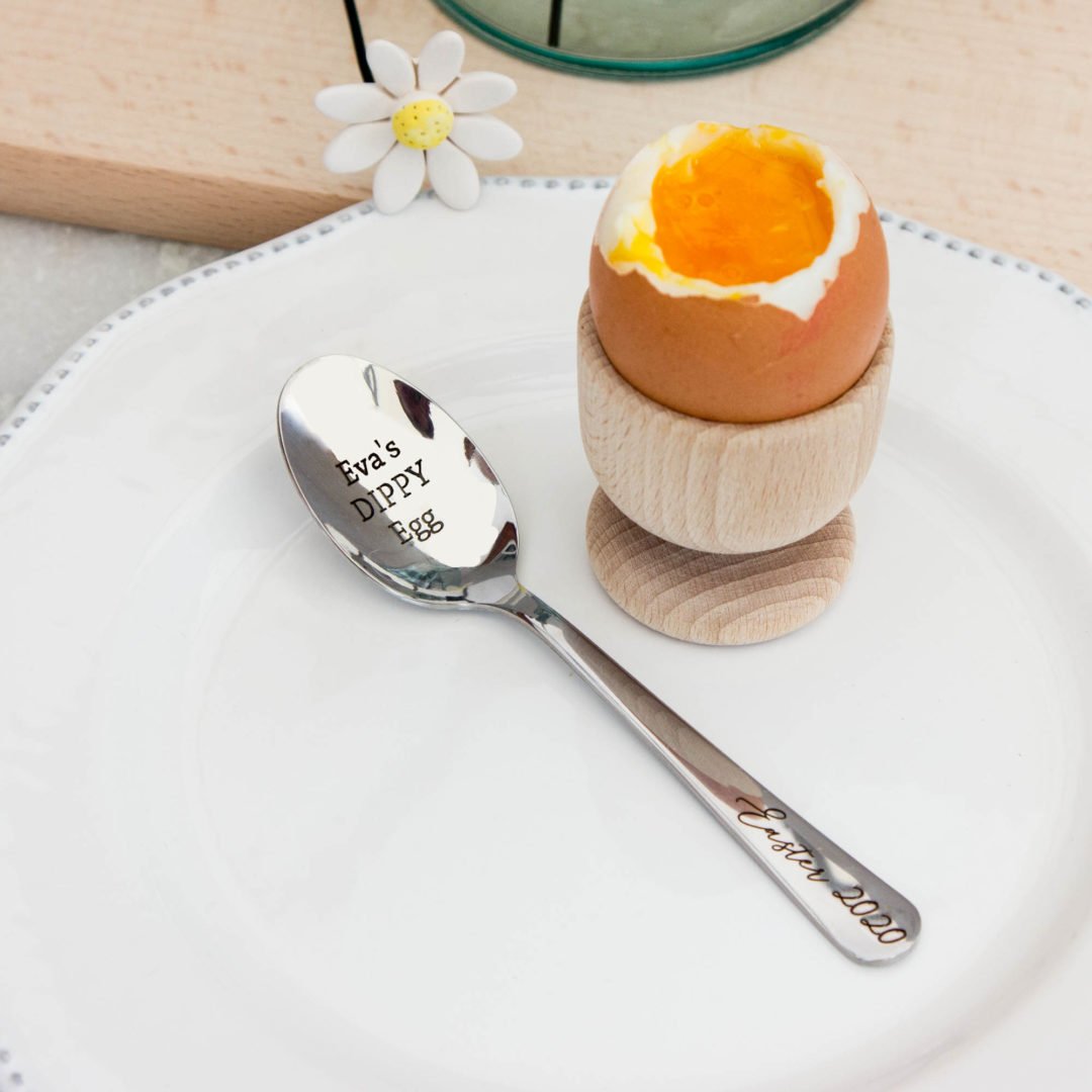 Personalised Easter Dippy Egg Spoon | The Laser Boutique