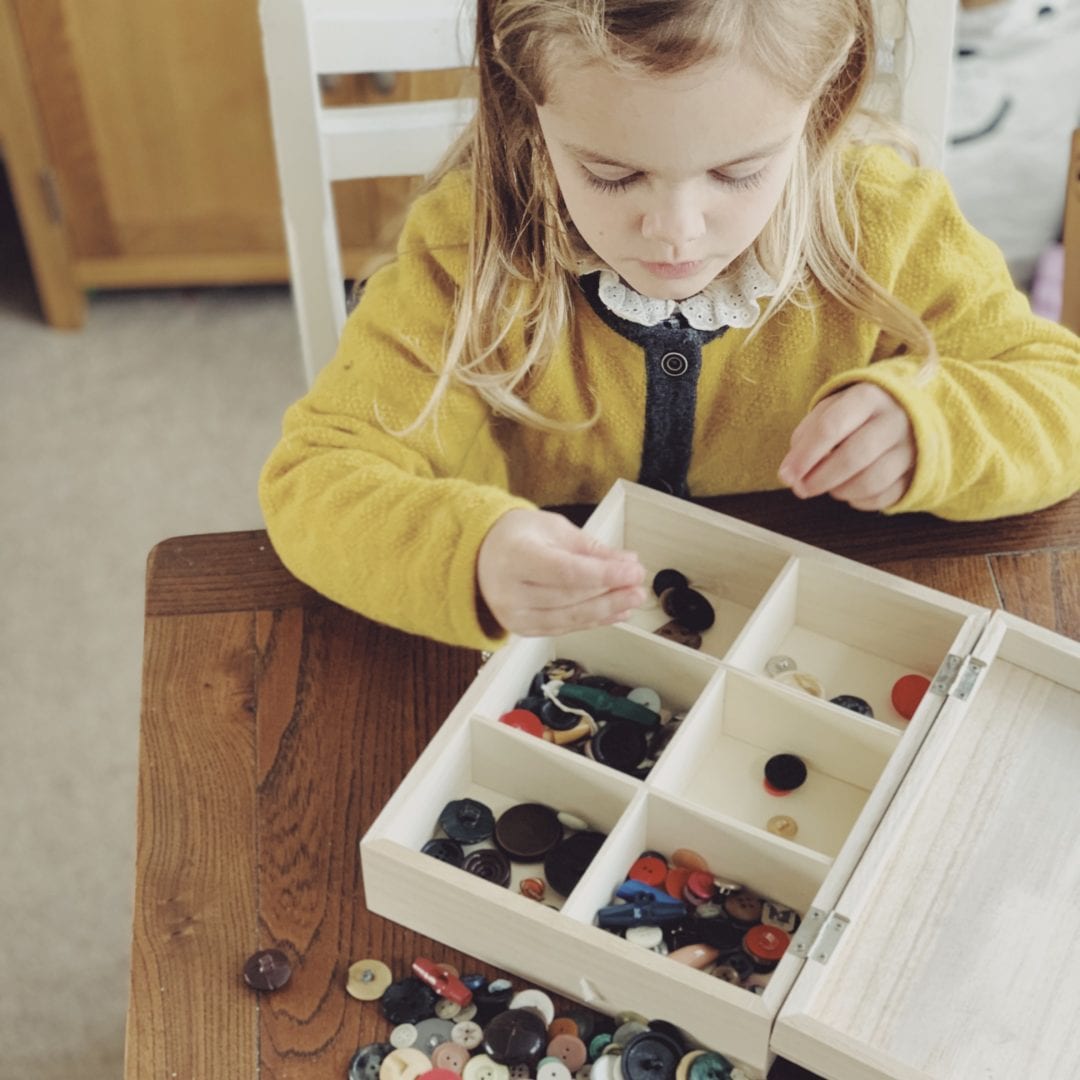 Personalised Button Storage Box | The Laser Boutique