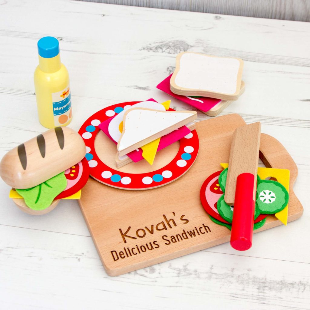 Personalised Sandwich Making Set | The Laser Boutique