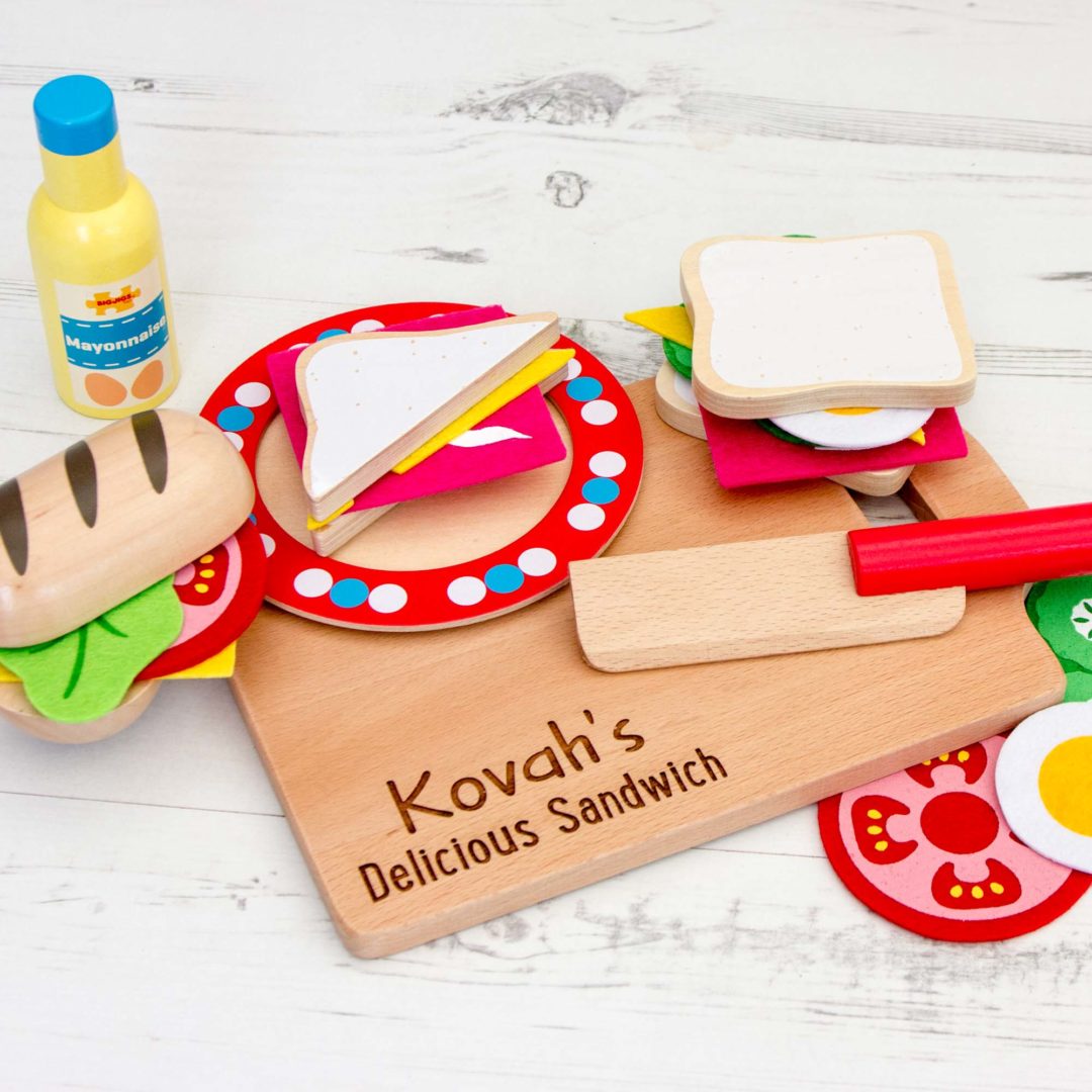 Personalised Sandwich Making Set | The Laser Boutique