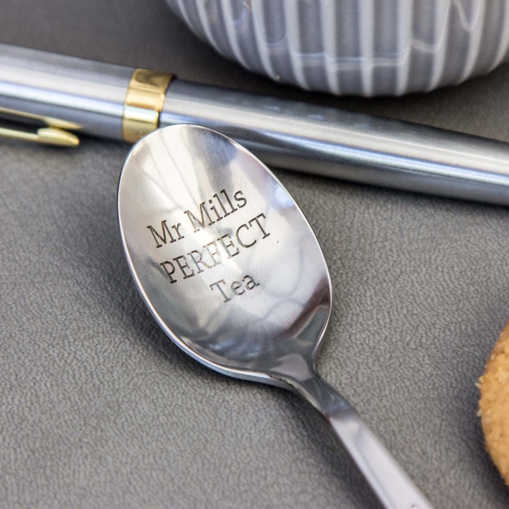 Personalised Teacher Tea & Coffee Metal Spoon | The Laser Boutique