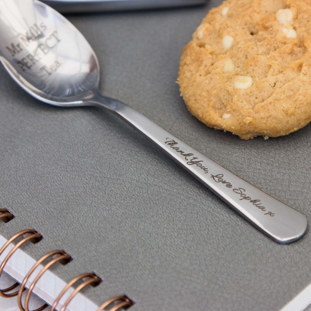 Personalised Teacher Tea & Coffee Metal Spoon | The Laser Boutique