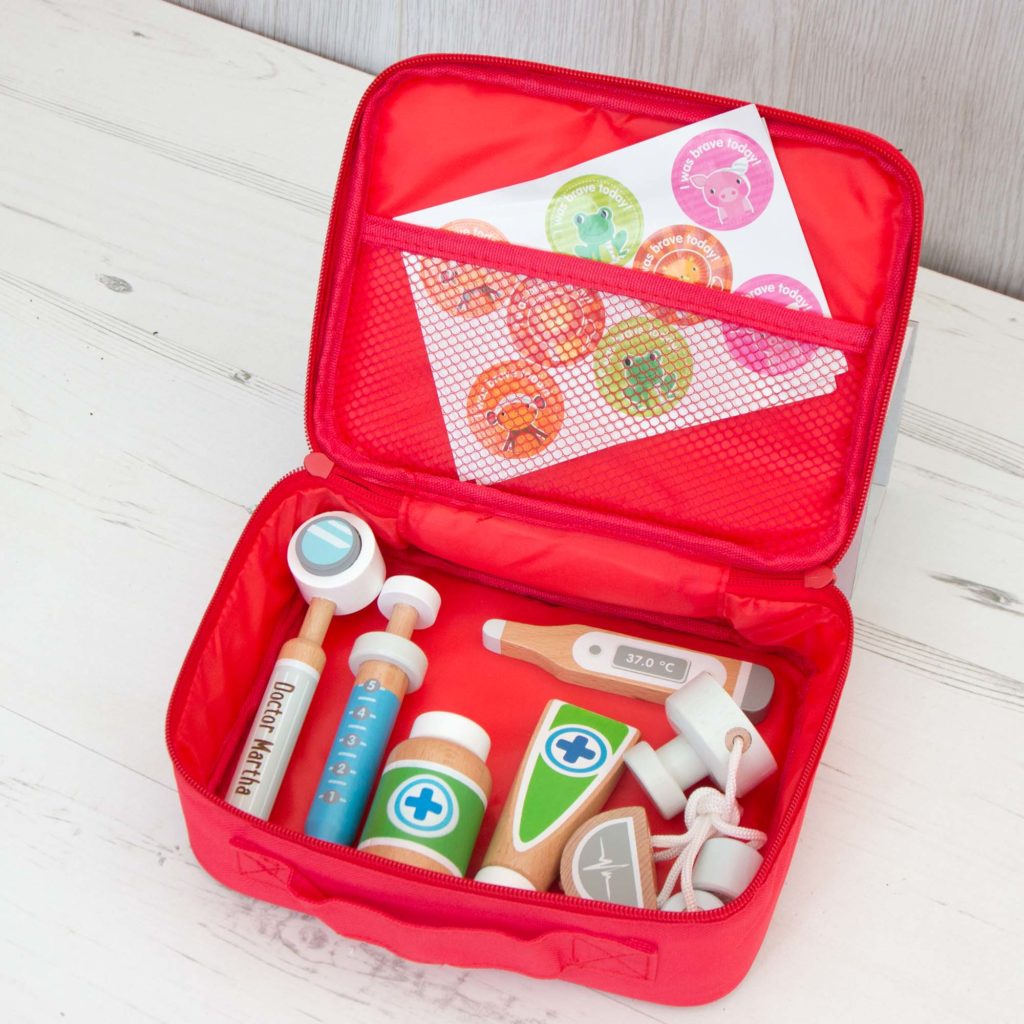 Personalised Doctor Set - Fabric Carry Bag | The Laser Boutique