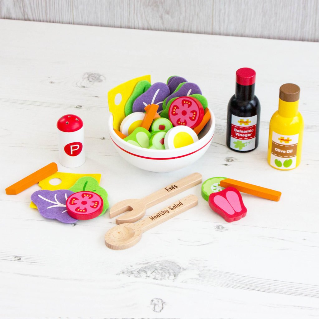 Personalised Salad Play Set | The Laser Boutique