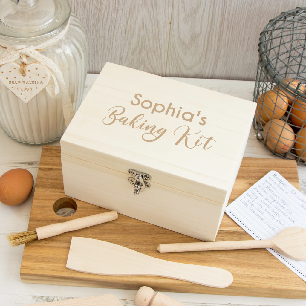 Personalised Baking & Recipe Activity Box | The Laser Boutique