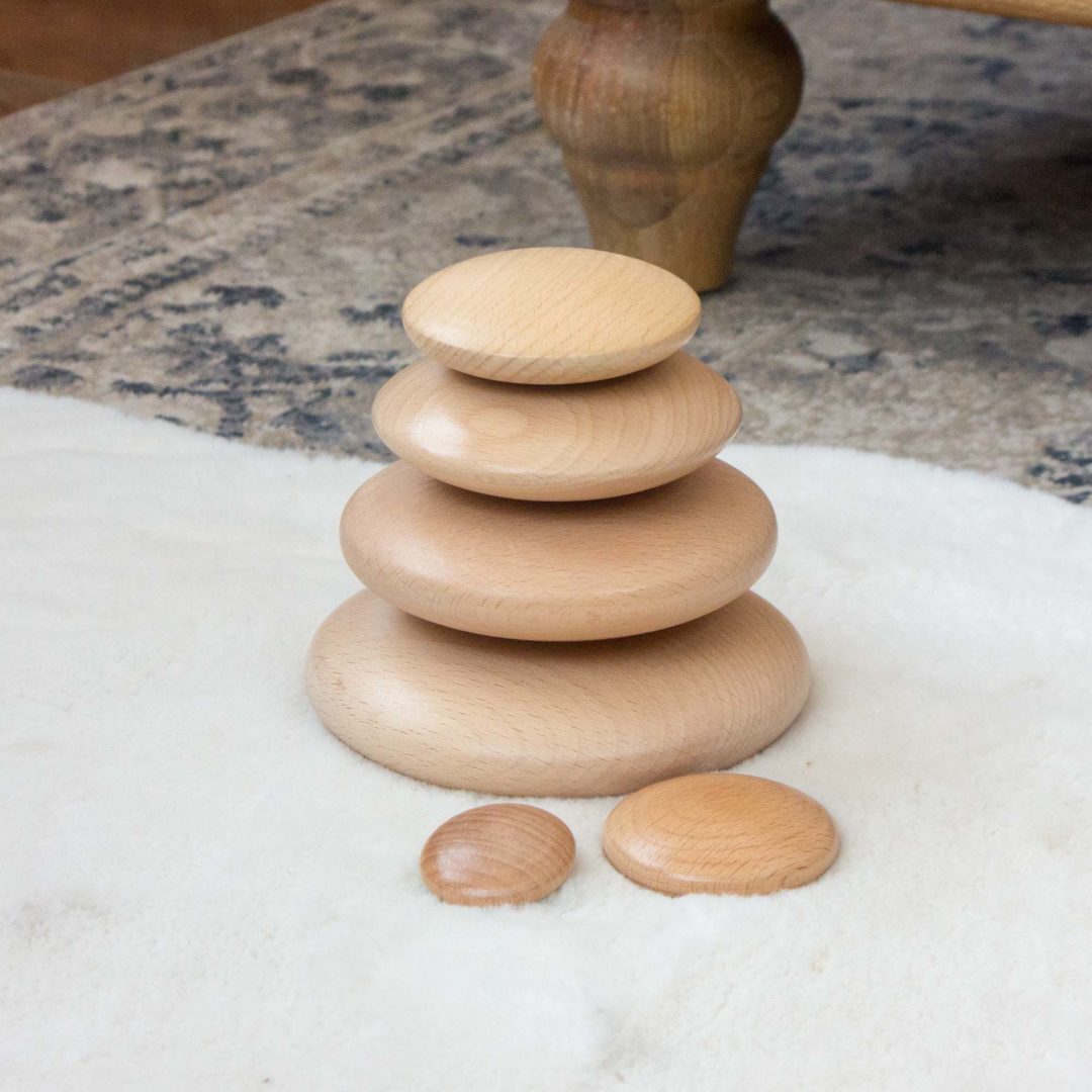 Wooden Stacking Pebbles | The Laser Boutique