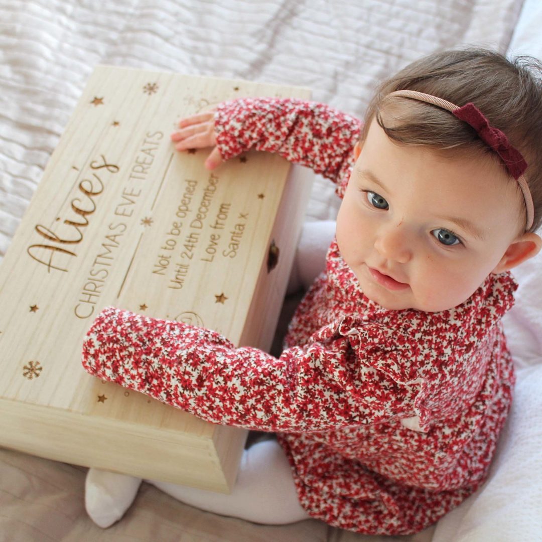 Personalised Christmas Eve Box - Christmas Figures Box | The Laser Boutique
