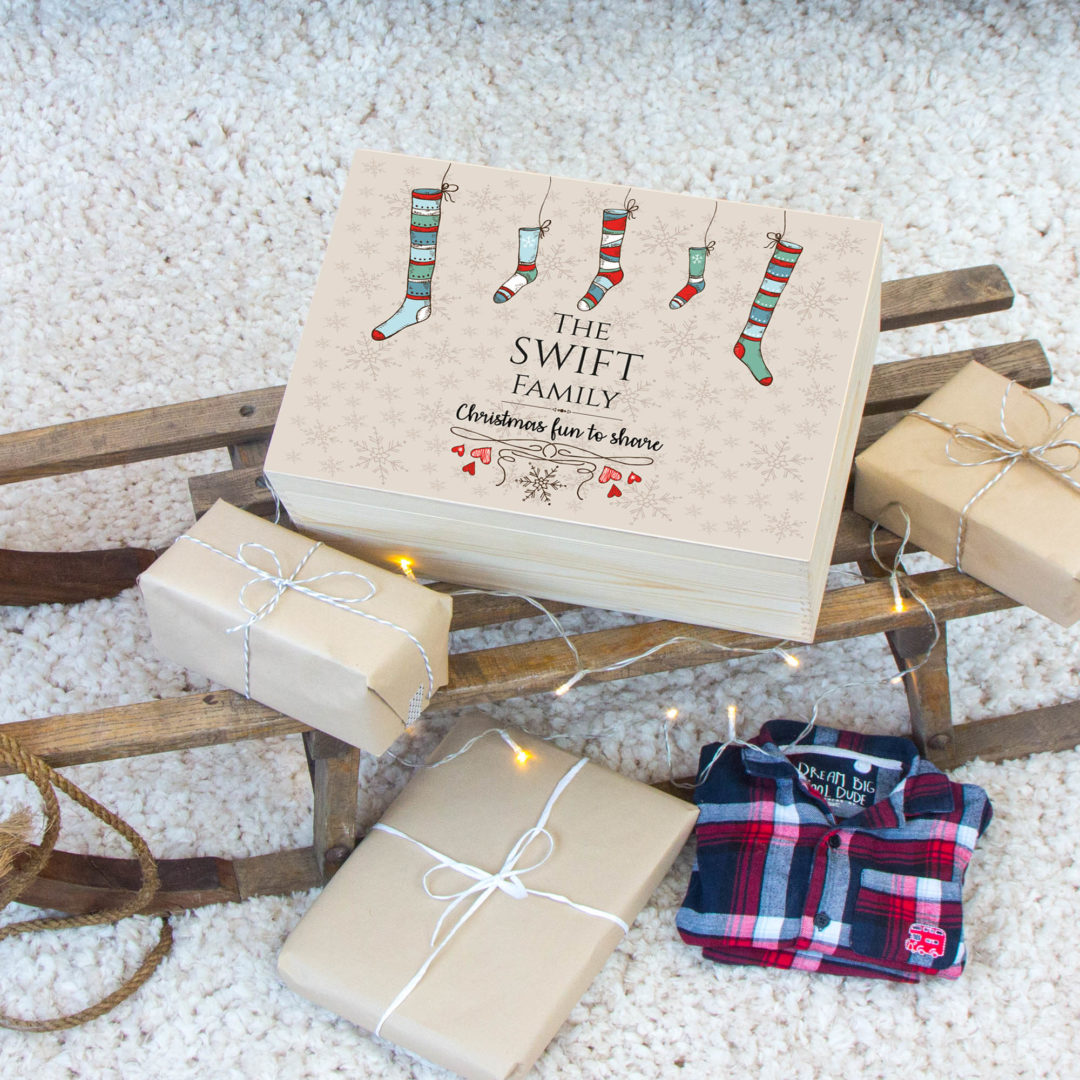 Personalised Christmas Eve Box – Stocking Large Crate – EARLY BIRD ...