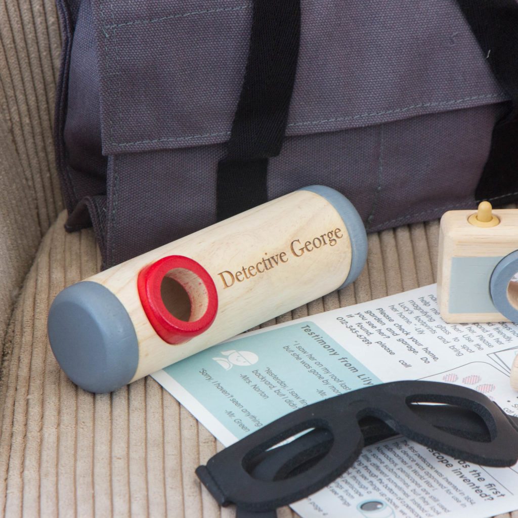 Personalised Plan Toys - Detective Set | The Laser Boutique