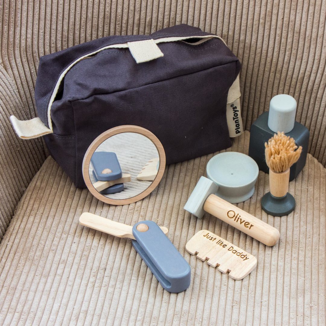 Personalised Plan Toys - Shaving Set | The Laser Boutique