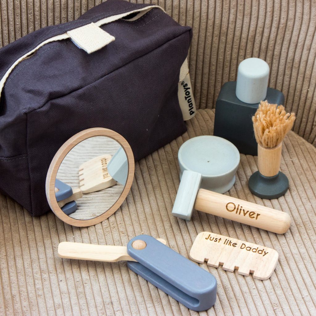 Personalised Plan Toys - Shaving Set | The Laser Boutique