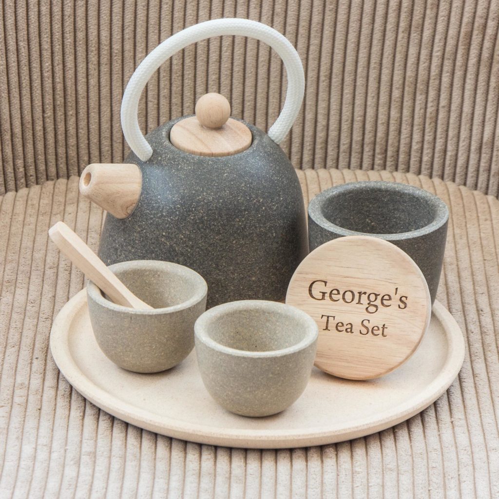 Personalised Plan Toys - Oriental Tea Set | The Laser Boutique