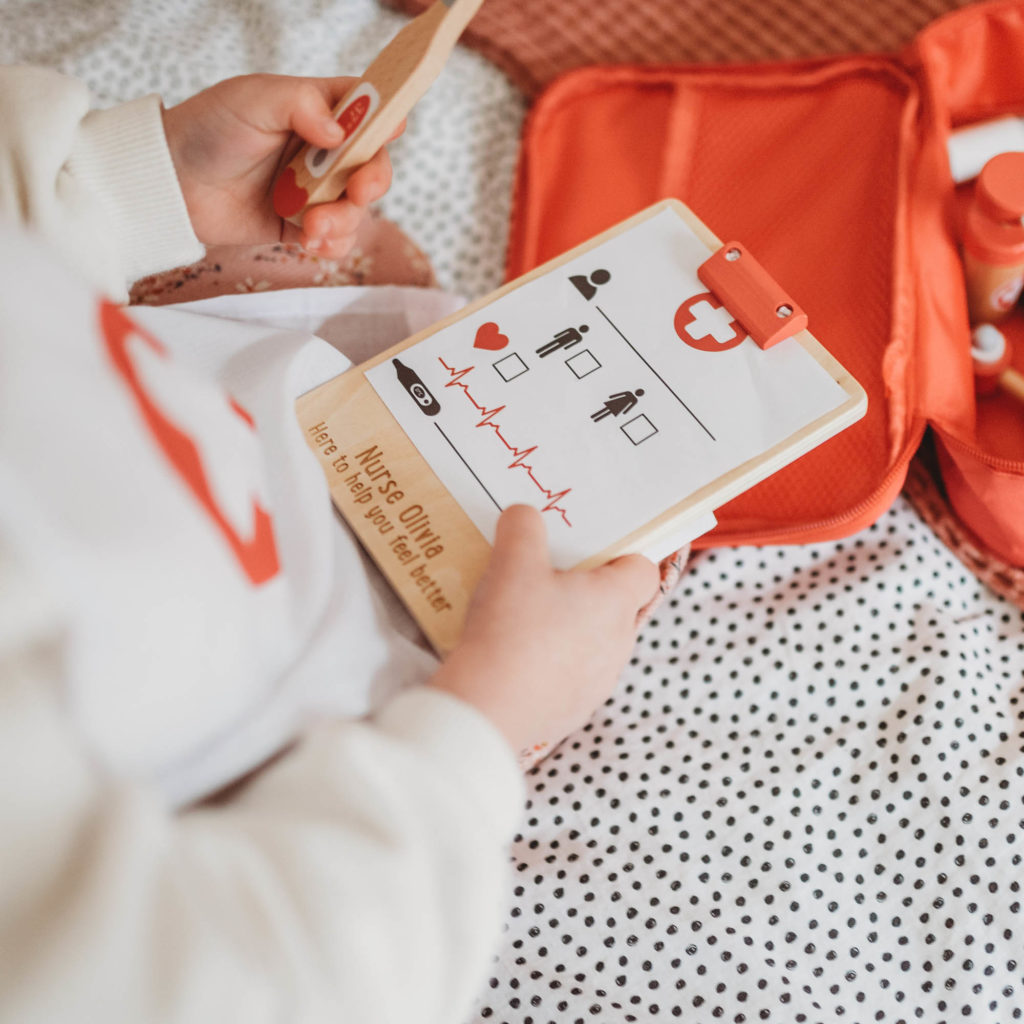 Personalised Doctors Set In A Fabric Bag | The Laser Boutique