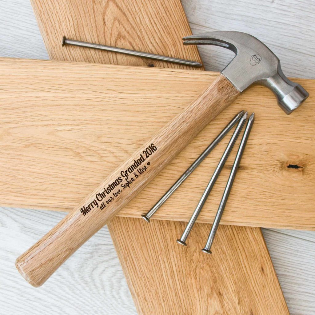 Personalised 16oz Claw Hammer Christmas | The Laser Boutique