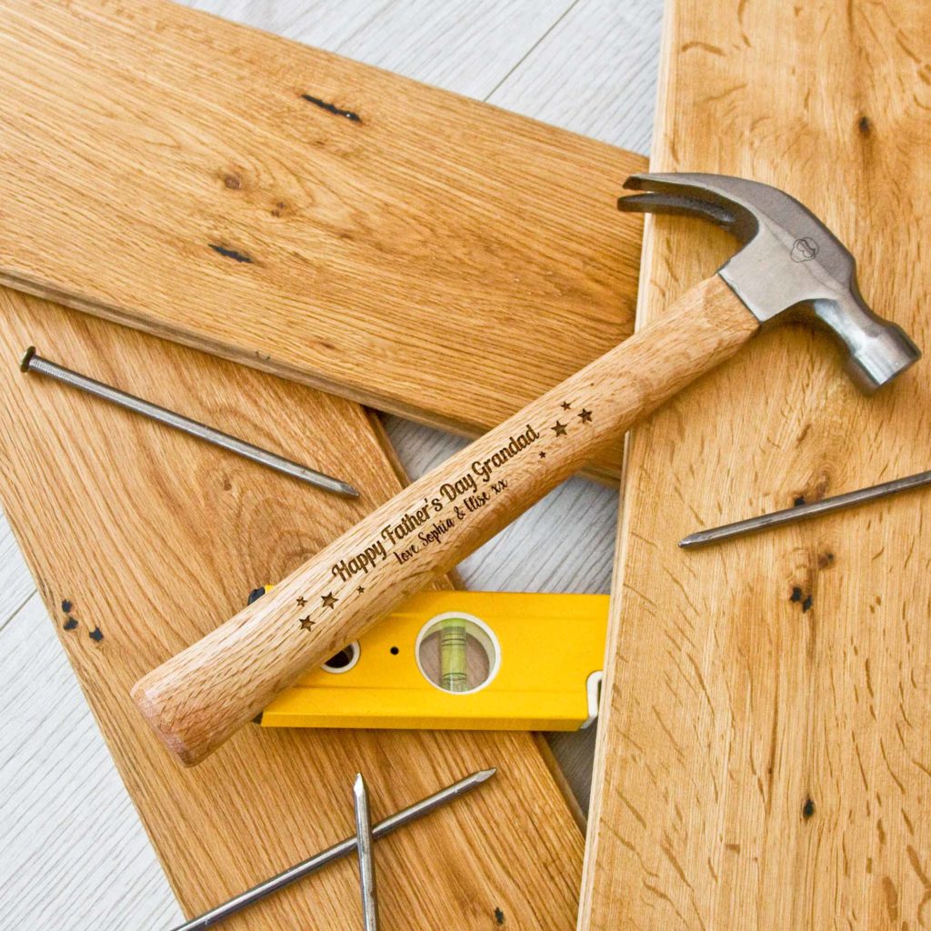 Personalised 16oz Claw Hammer Fathers Day | The Laser Boutique