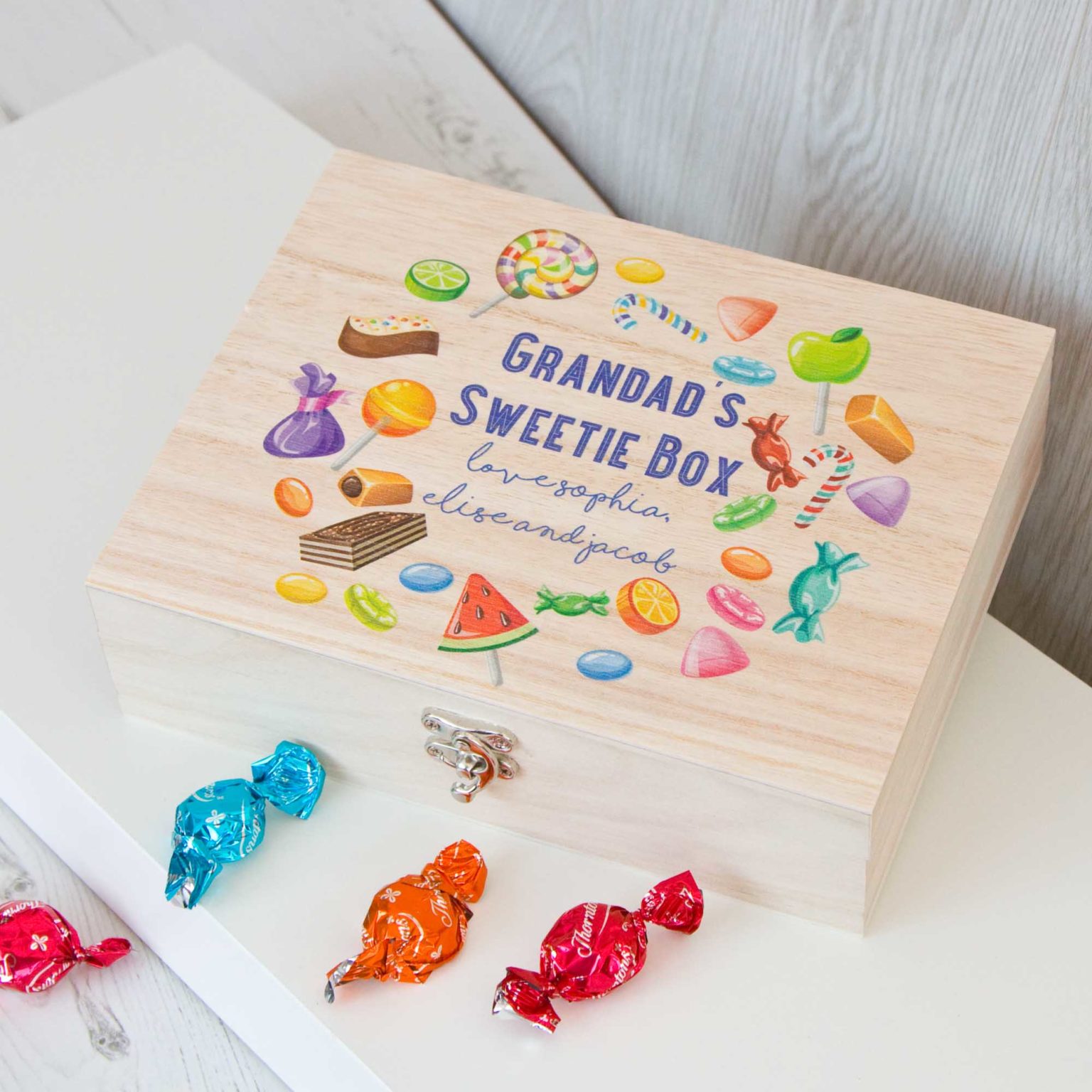 Personalised Sweet Box | The Laser Boutique