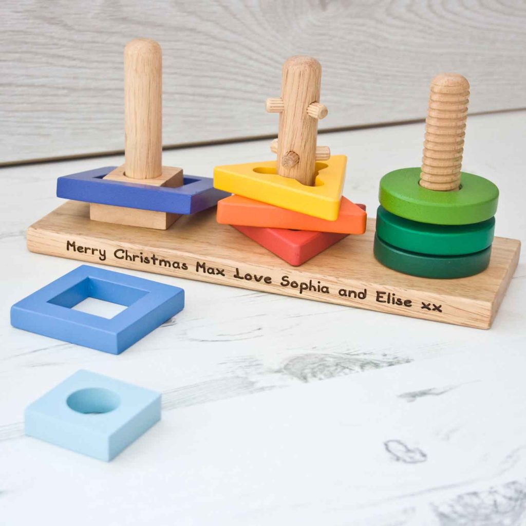 Personalised Twist & Turn Wooden Toy Puzzle | The Laser Boutique