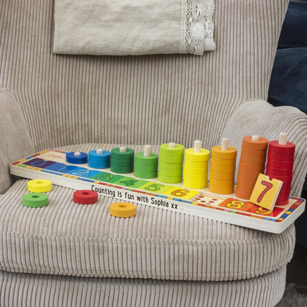 Personalised Learn To Count Stacker | The Laser Boutique