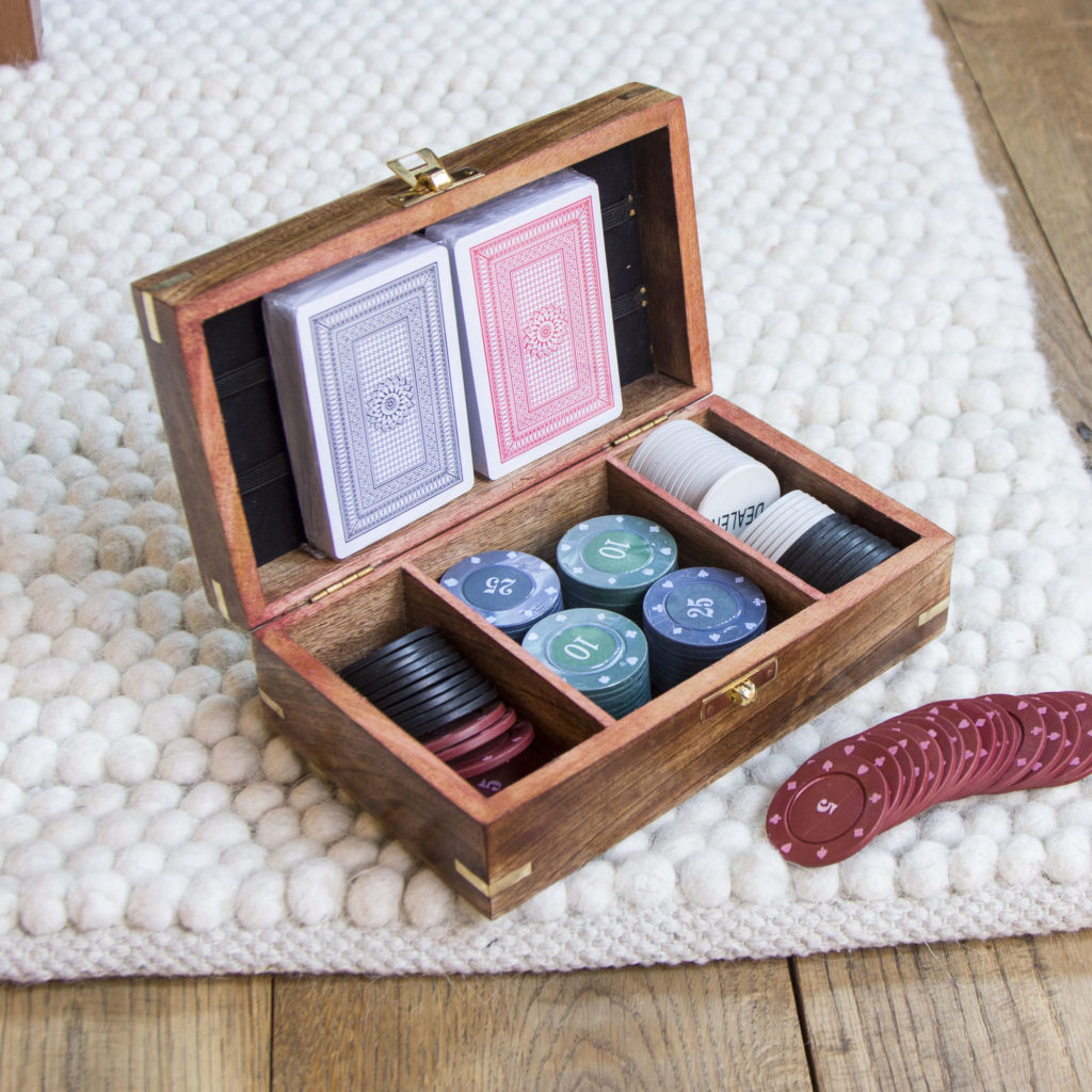 Personalised Adult Poker Set | The Laser Boutique
