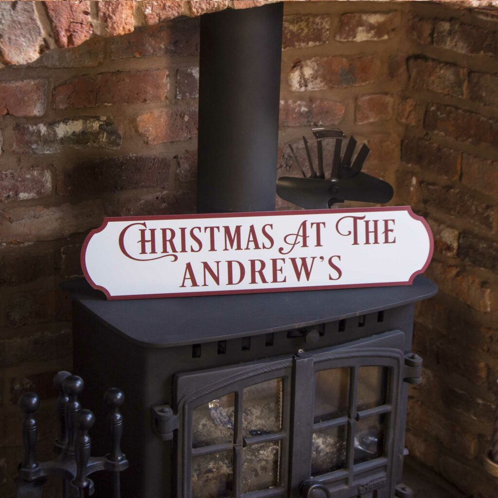 Personalised Railway Sign | Personalised Train Sign