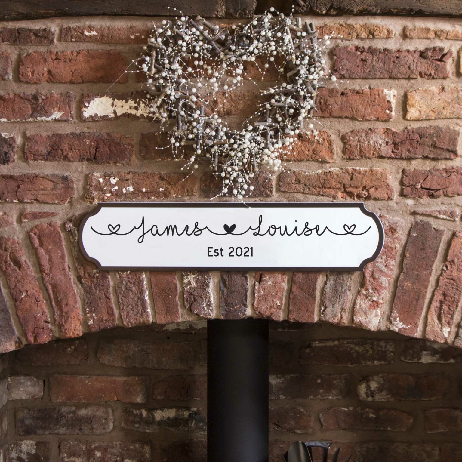 Personalised Railway Sign | Personalised Train Sign