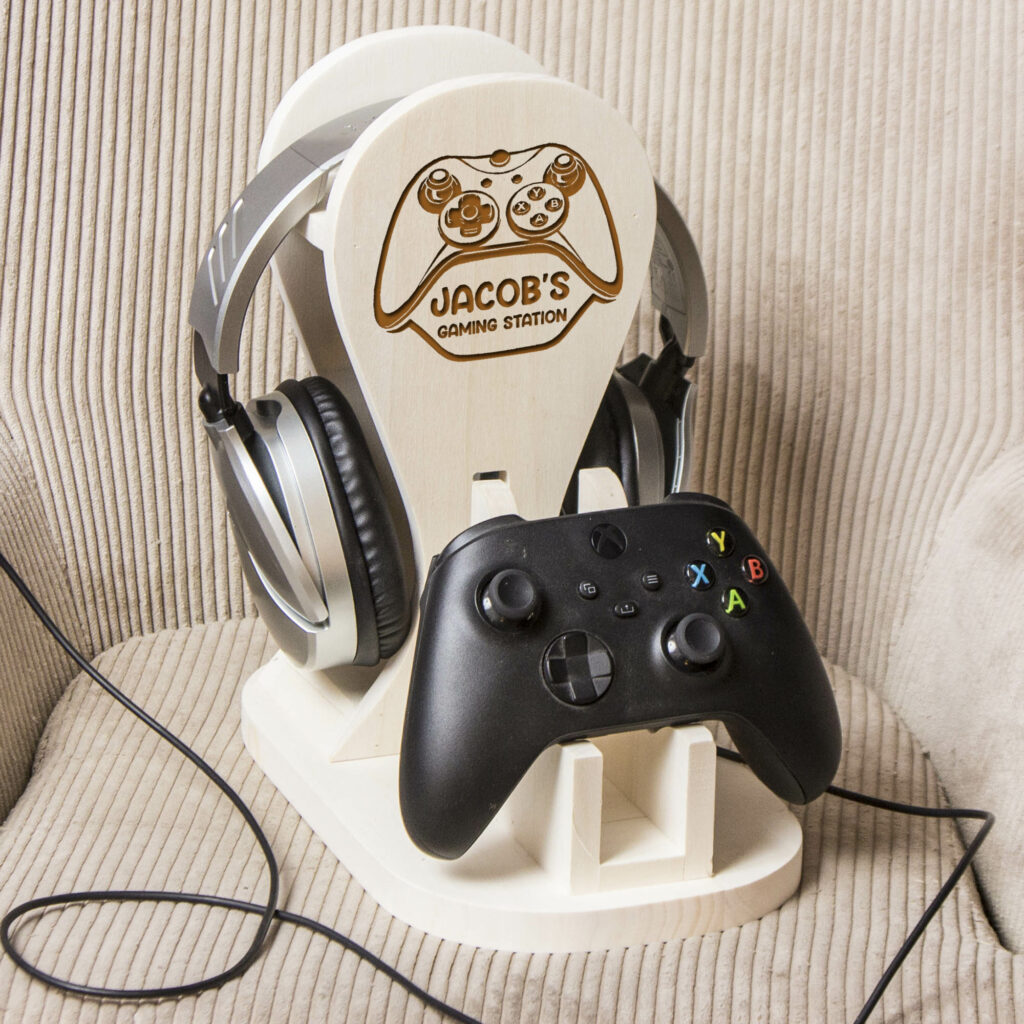 Personalised Gaming Stand | Gaming Stand | The Laser Boutique