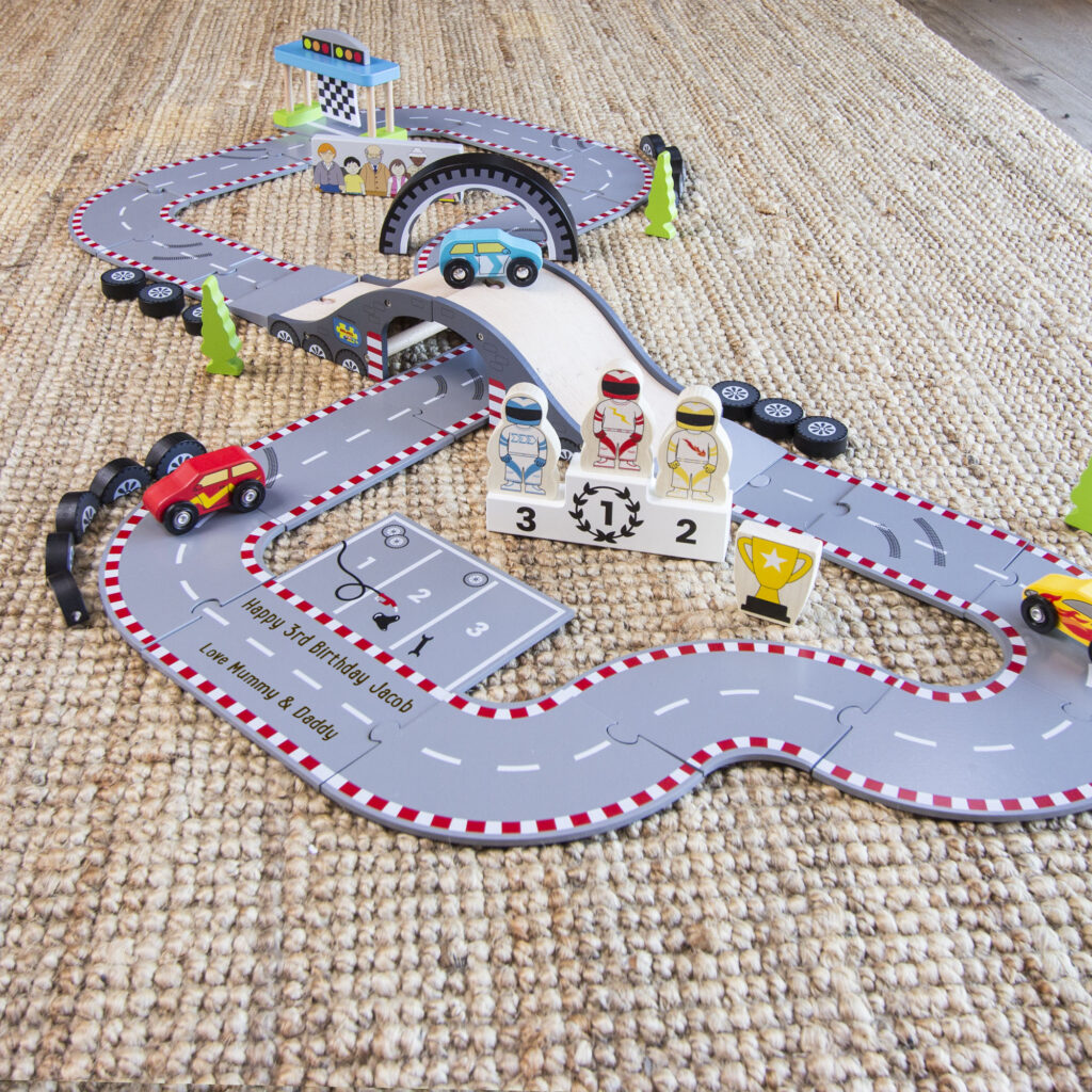 Personalised Roadway Race Day Track | The Laser Boutique