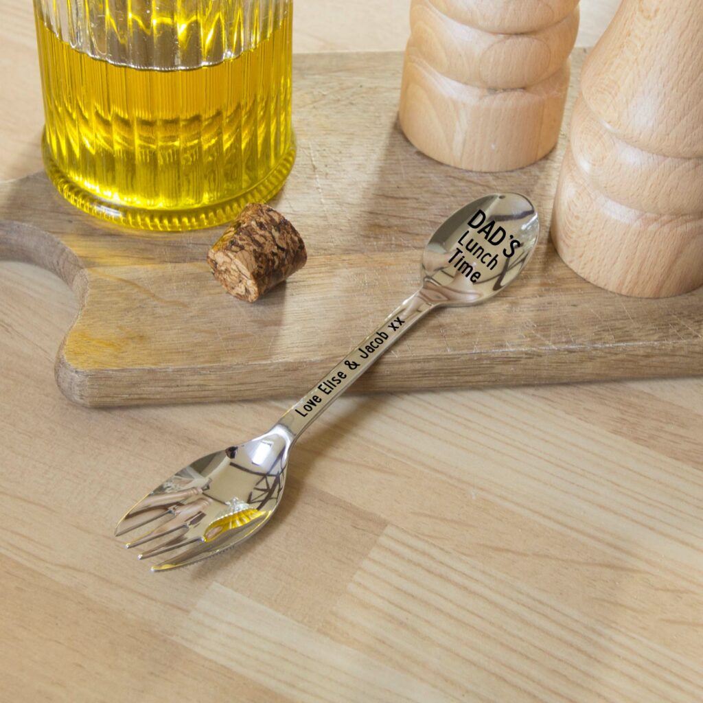 Personalised Metal Spork | The Laser Boutique