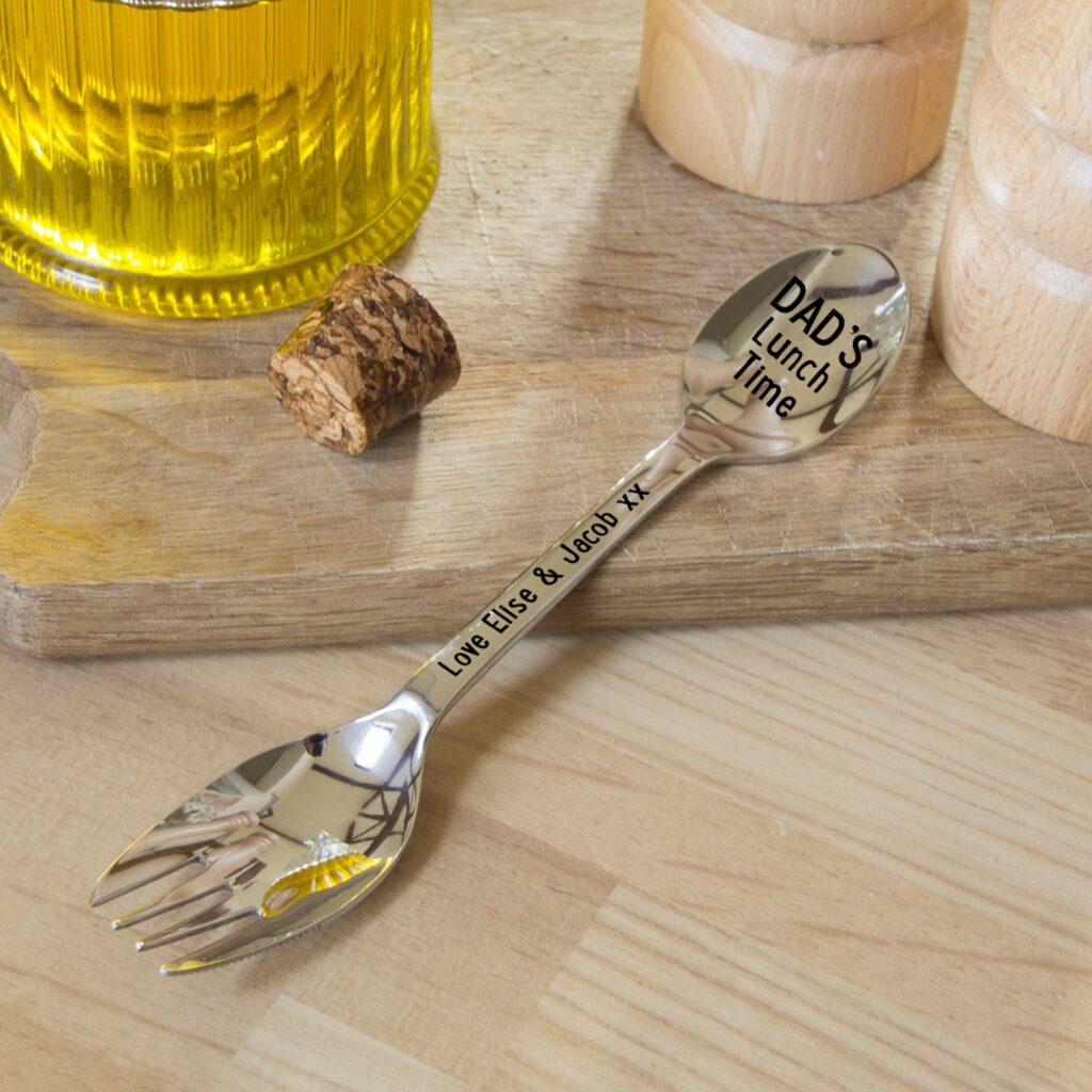 Personalised Metal Spork | The Laser Boutique