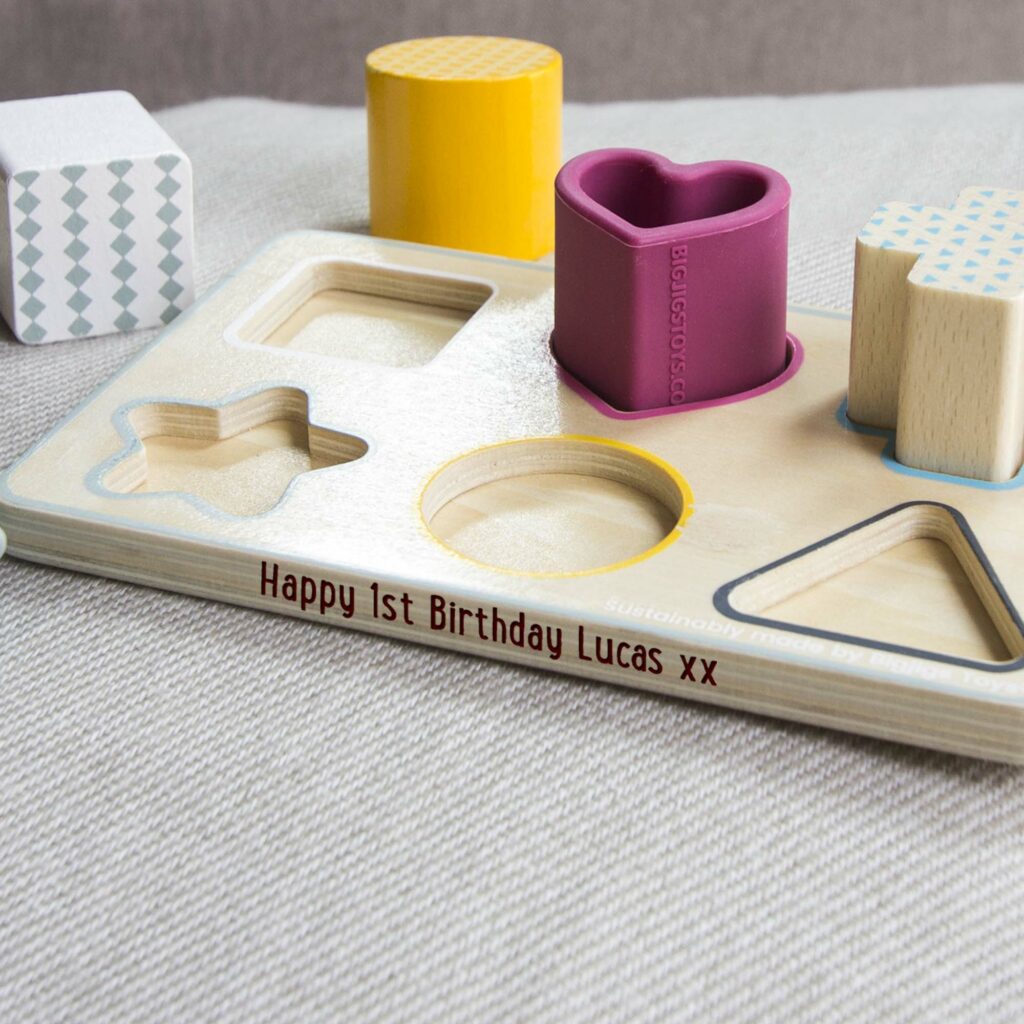 Personalised Sustainable Shape Matching Puzzle | The Laser Boutique
