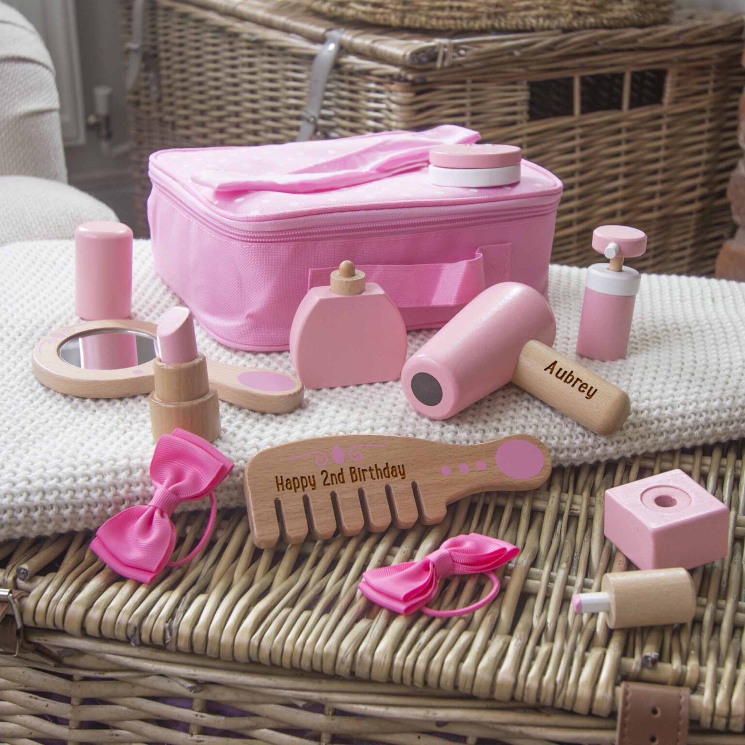 Personalised Toy Vanity Set