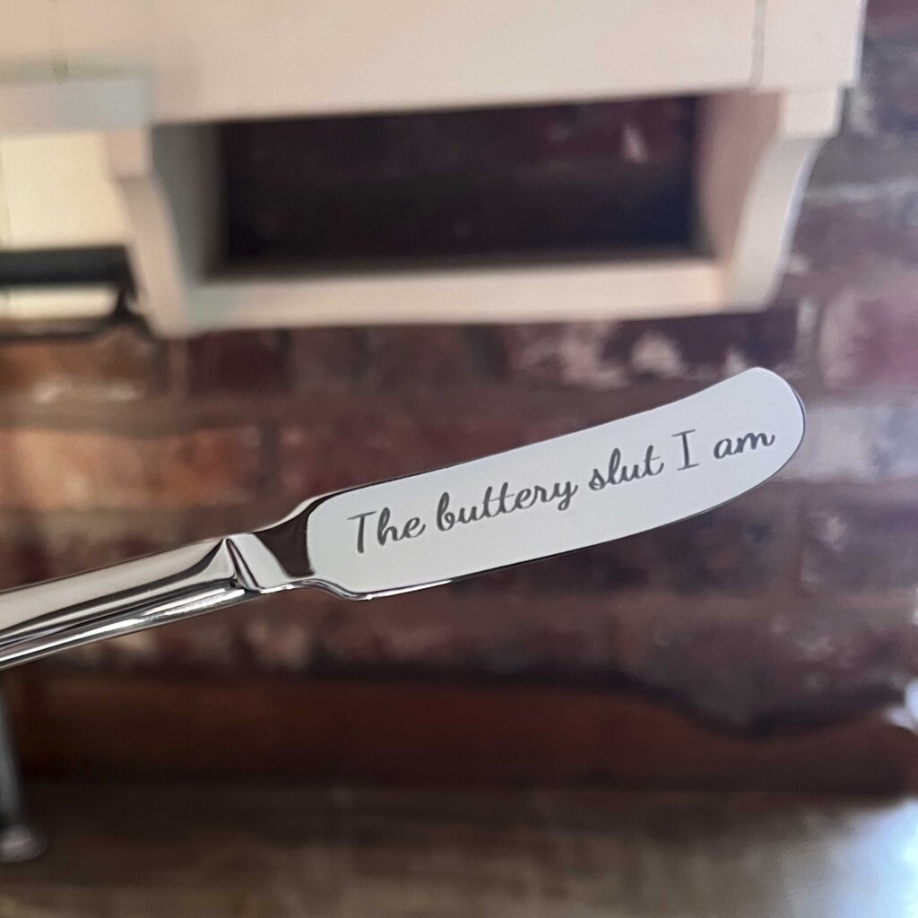 Personalised Butter Knife | Engraved Butter Knife